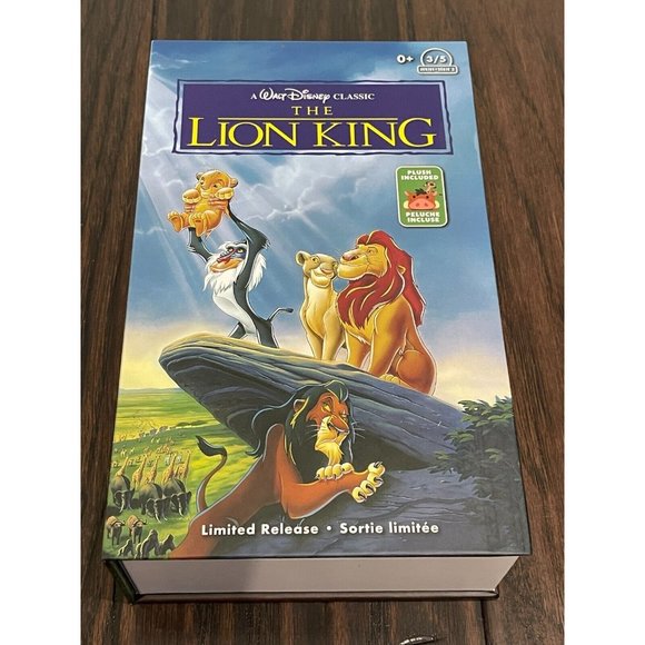 Disney | Toys | Disney Timon And Pumbaa Vhs Plush The Lion King Small 8 ...